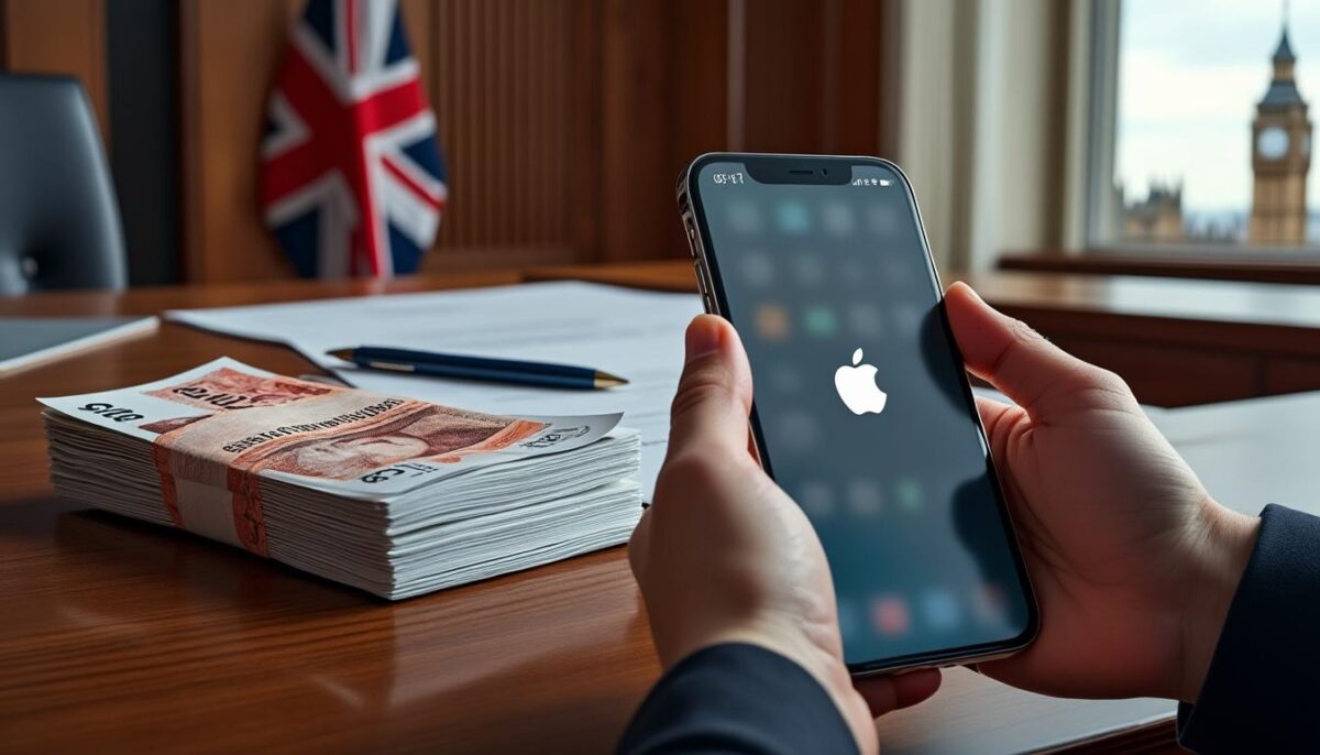 Apple conteste une amende record de 1,8 milliard £ au Royaume-Uni sur l ...